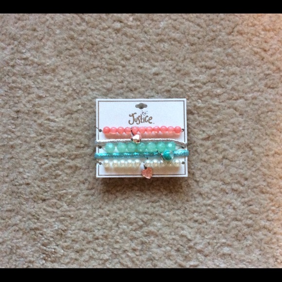 Justice | Accessories | New Girls Justice Stretch Bracelets | Poshmark